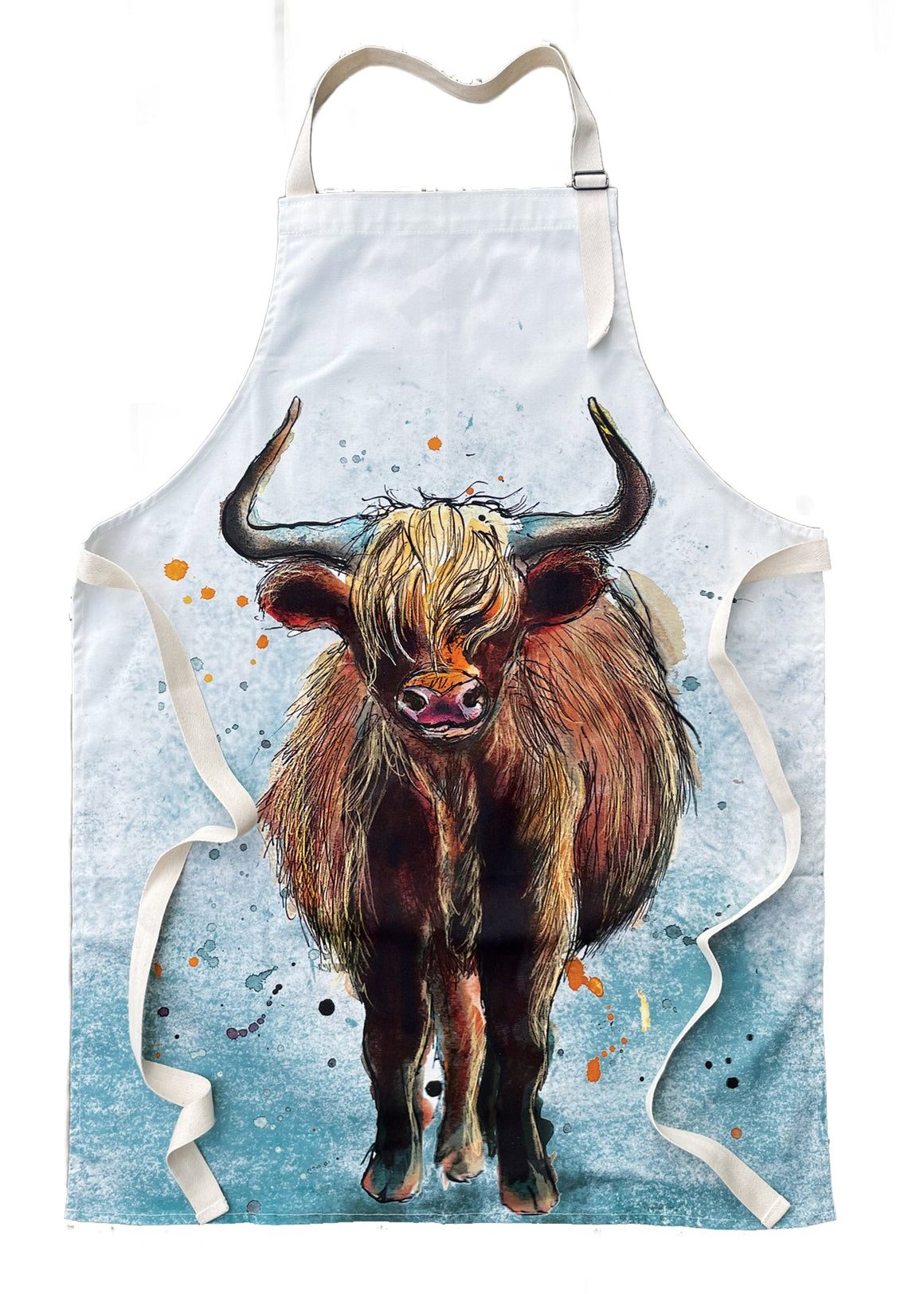 Highland Cow Apron – Dollyhotdogs Ltd
